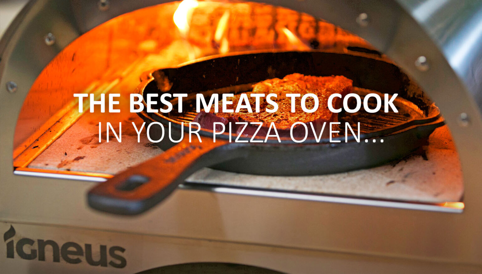 Pizza Oven Cooking Meat | What to cook | IGNEUS PIZZA OVENS