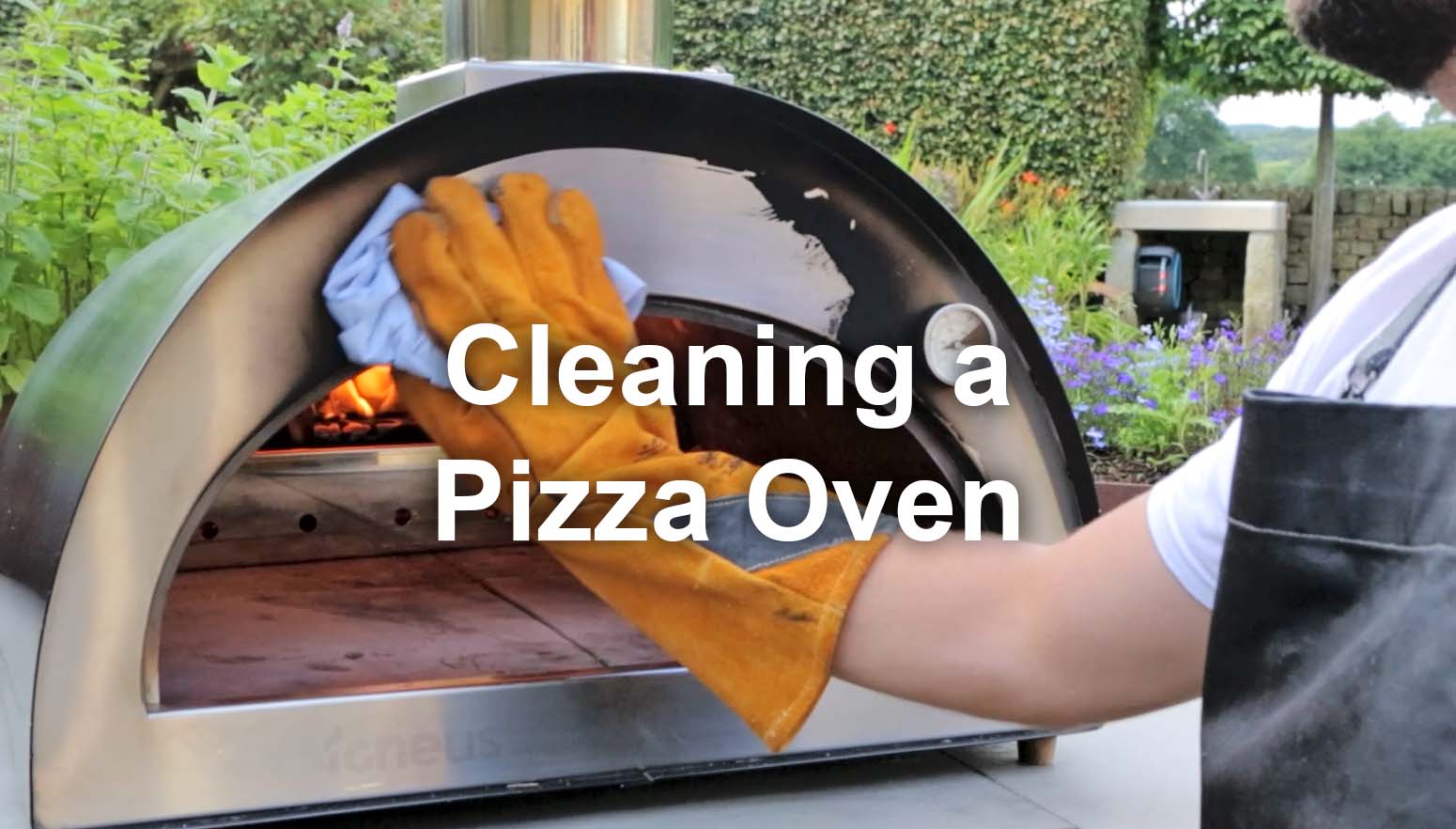 How to clean a wood fired pizza oven and maintain it...